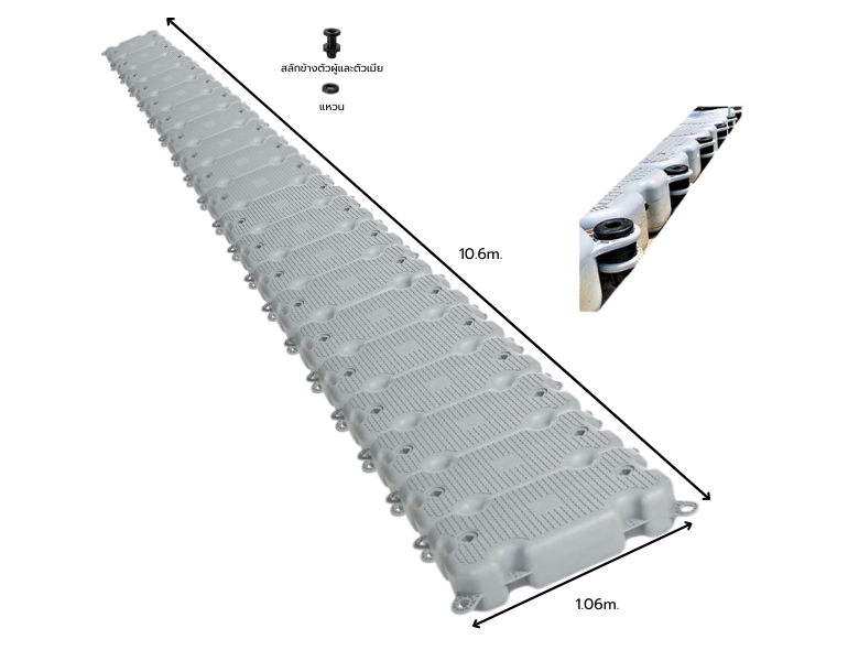 เครื่องชงกาแฟ เครื่องทำกาแฟ เตาอบไมโครเวฟ ne1353 ne1753 สะพานทางเดินบนน้ำ ยาว 10.60 เมตร กว้าง 1 ...